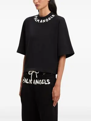 Palm Angels Seasonal Logo T-shirt - Black