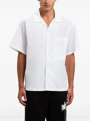 Palm Angels Curved-logo Classic Shirt