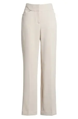 TAHARI ASL Twill Flare Pants