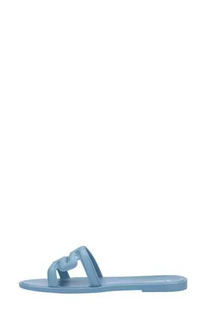 Melissa M Slide Sandal - Blue