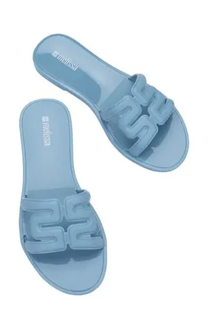 Melissa M Slide Sandal - Blue