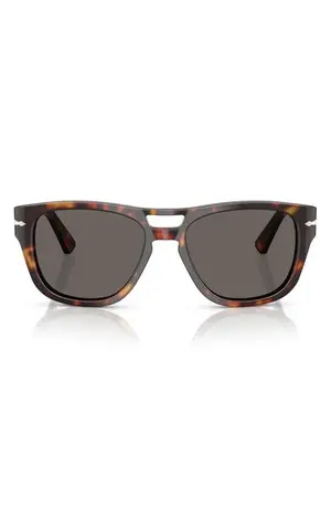 Persol 55mm Square Sunglasses - Havana