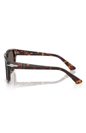 Persol 55mm Square Sunglasses - Havana