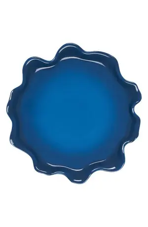 LE CREUSET Iris Stoneware Ruffle Platter - Marseille