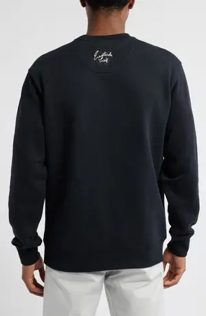 EASTSIDE GOLF Swingman Appliqué Sweatshirt - Black