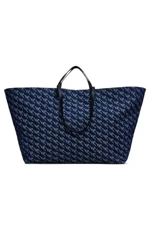 Desigual Arco Logo Denim Shopper Tote