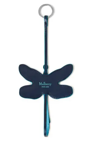 Mulberry Dragonfly Leather Key Chain