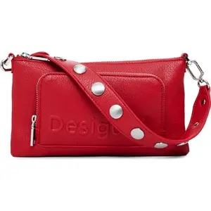 Desigual Embossed Shoulder Bags