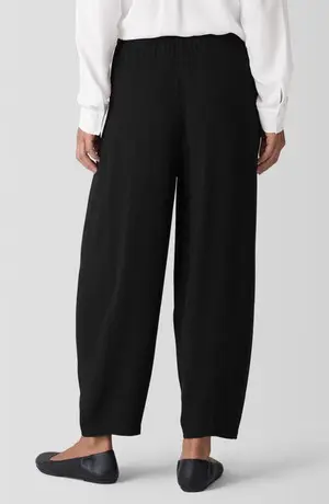 Eileen Fisher Silk Lantern Ankle Pant