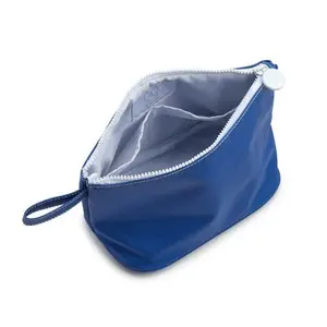 TRVL DESIGN Coated Canvas Cosmetic Bag - Blue