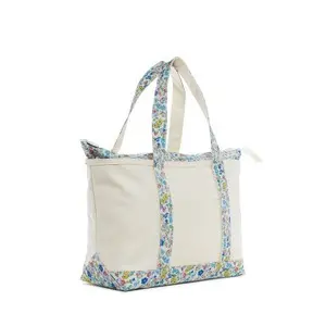 TRVL DESIGN Floral Coated Canvas Midi Tote