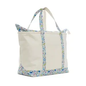 TRVL DESIGN Posies Floral Coated Canvas Maxi Tote - Multi