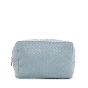 TRVL DESIGN Woven Cosmetic Pouch Blue