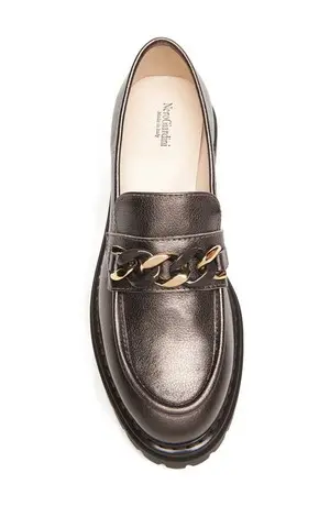 NEROGIARDINI Chain Platform Loafer