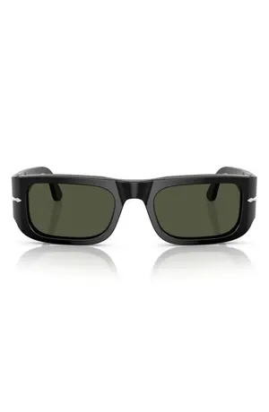 Persol 55mm Pillow Sunglasses - Black