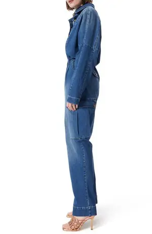 DO BY DEE OCLEPPO Denim Cargo Jumpsuit