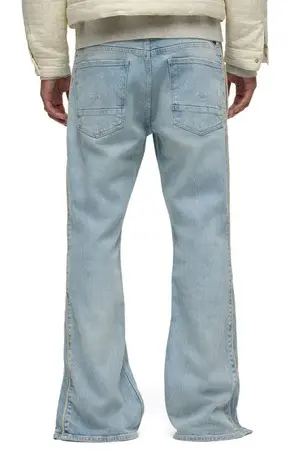 Hudson Jeans Walker Track Flared Jeans - Indigo Dusk