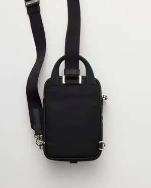 Prada Re-nylon And Saffiano Leather Smartphone Case