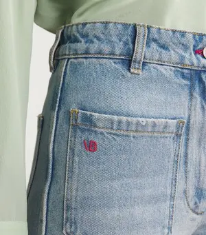 Victoria Beckham Tapered Alina Straight Jeans