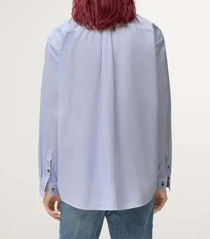 Loewe Cotton Embroidered Logo Shirt