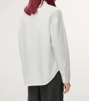 Loewe Cotton Embroidered Logo Shirt