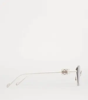 Loewe Anagram Hexagonal Sunglasses