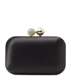 JIMMY CHOO Cloud Clutch - Black
