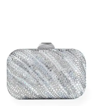 JIMMY CHOO Cloud Clutch Bag - Silver