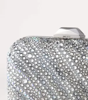 JIMMY CHOO Cloud Clutch Bag - Silver