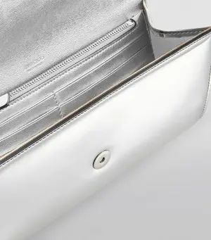 JIMMY CHOO Emmie Clutch Bag - Silver