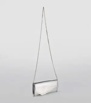 JIMMY CHOO Emmie Clutch Bag - Silver
