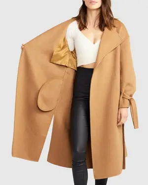 BELLE & BLOOM Wool Blend Coat
