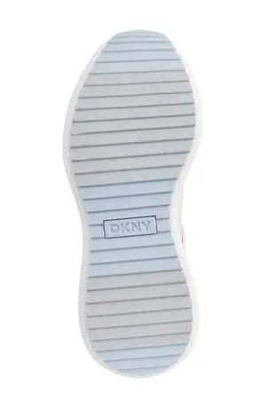 Dkny Zofi Platform Wedge Sneakers - Celeste