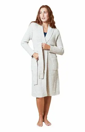 SOFTIES Heather Marshmallow Wrap Robe - Heather Coco