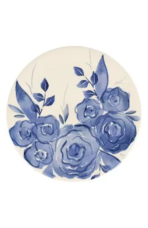 VIETRI Camellia Salad Plate - Blue