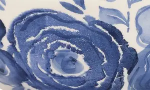 VIETRI Camellia Shallow Serving Bowl