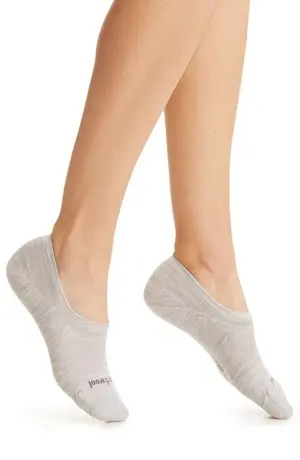 Smartwool Everyday Merino Wool Blend No-show Socks - Ash