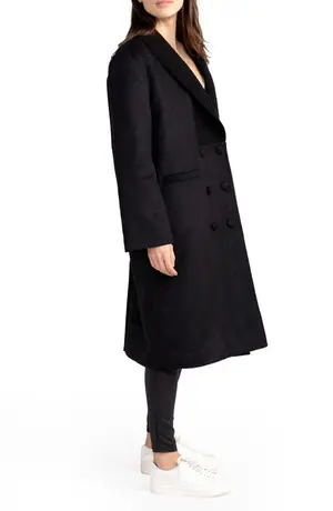 BELLE & BLOOM After Party Quilted Lining Coat - Black