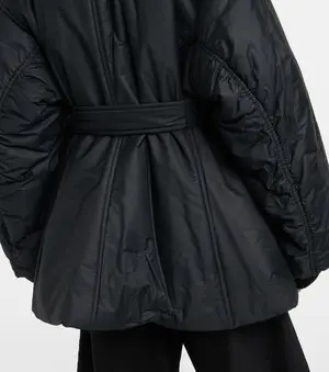 Alaïa Belted Cotton-blend Jacket