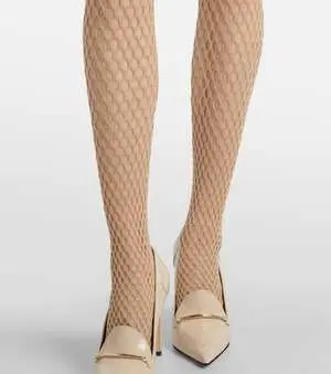 Wardrobe.NYC X Rhw Web Wool-blend Tights