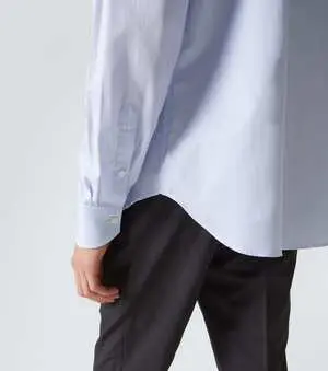 Canali Cotton Poplin Shirt - Blue