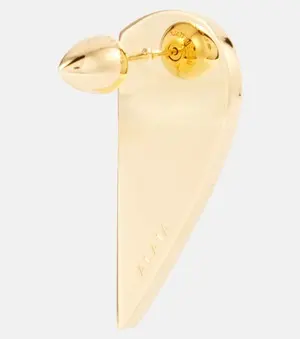 Alaïa Demi-cour Bombe Earrings In And Resin
