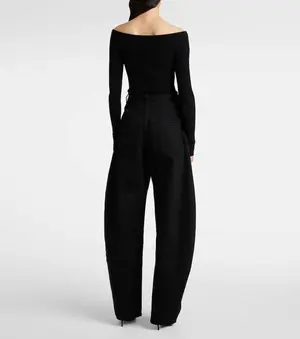 Alaïa Barrel-leg Jeans