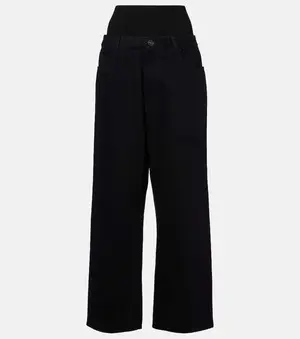 Alaïa High-rise Straight Jeans