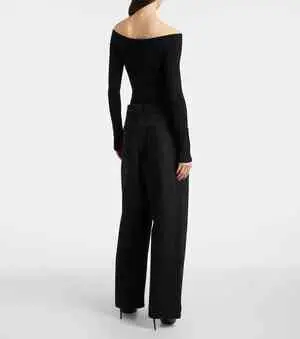Alaïa High-rise Straight Jeans