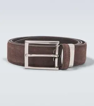 Canali Leather Belt - Brown