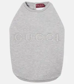 Gucci Logo Embossed Dog Sweatshirt