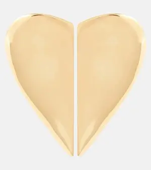 Alaïa Demi-cœur Earrings - Gold