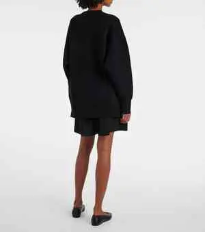 TOTEME Wool And Cashmere-blend Sweater - Black