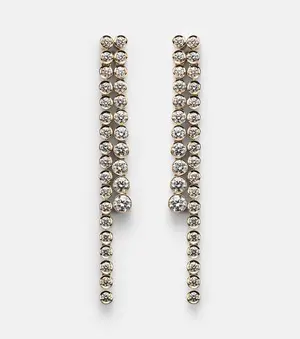 Sophie Bille Brahe 18kt Yellow Diamond Drop Earrings - Gold